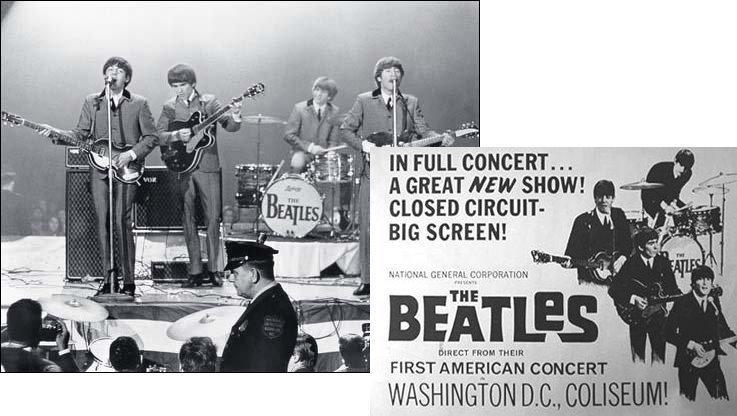 Photos of The Beatles first appearance in America at Uline Arena ...